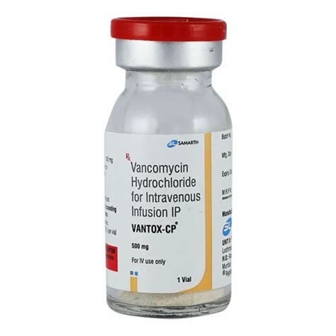 500mg Vantox Cp Vancomycin Hcl Injection At ₹ 293 Piece Near City