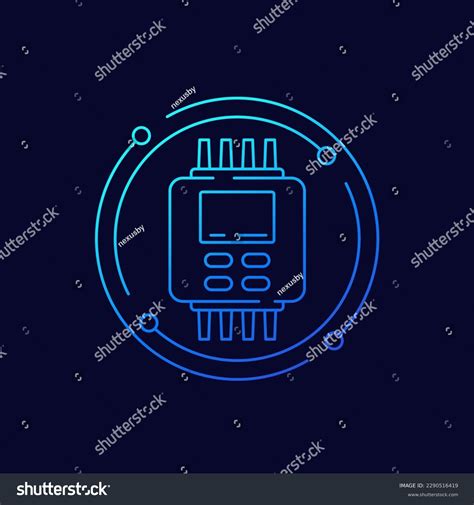 plc 아이콘 프로그래밍 가능한 논리 컨트롤러 스톡 벡터 로열티 프리 2290516419 shutterstock