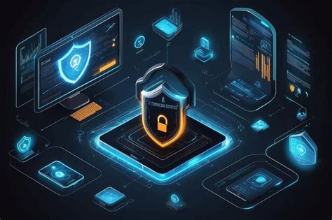 Premium Photo Cyber Security Concept