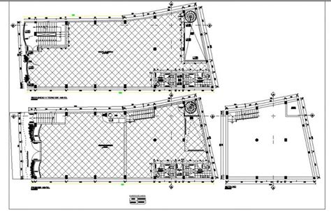 Building Plan 2d View Cad Structural Block Layout File In Autocad Format Block Layout