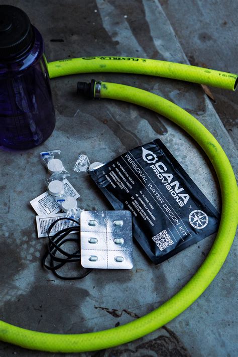 Personal Water Decon Kit Austere Medicine