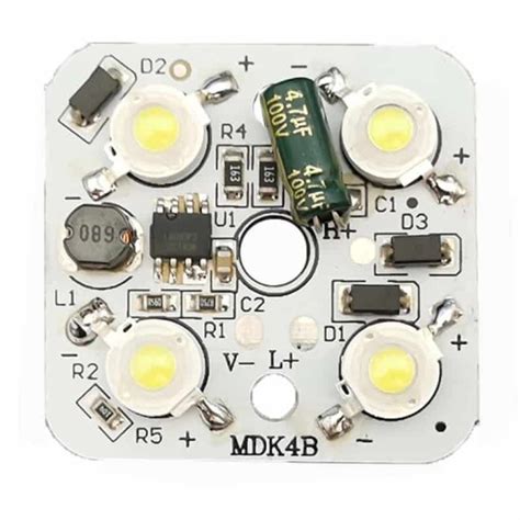 8 Watt 4 LED Module Operates From 11V 60V