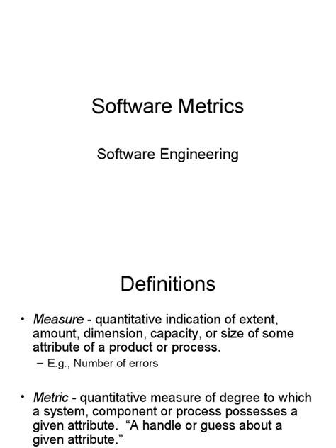 Software Metrics Download Free Pdf Inheritance Object Oriented