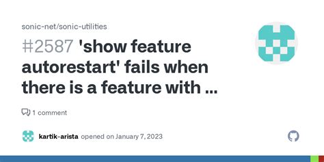show feature autorestart fails when there is a feature with a missing