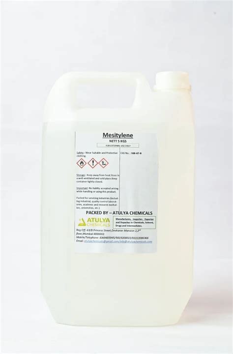 Mesitylene Grade Chemical Purity 98 At ₹ 1000 Kg In Mumbai Id 2851550034133