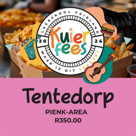 Pienk Area Kuierfees Gazebo Tentedorp Laerskool Fairland