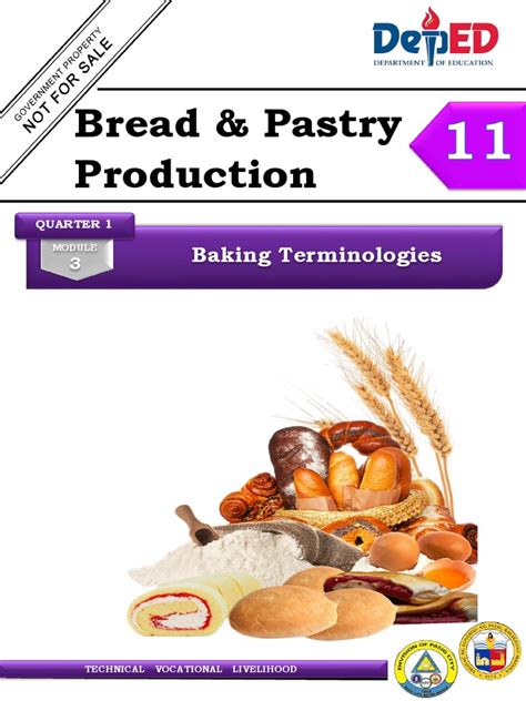 Tvl Bread And Pastry Production Q1 M3 Pdf Baking Dough