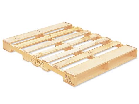 Tarima De Madera Tratada Con Calor 48 X 42 122 X 107 Cm H 2328 Uline