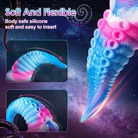 866 Inch Big Tentacle Realistic Dildo Huge Anal Monster Liquid Silicone Anal Plug For Hands