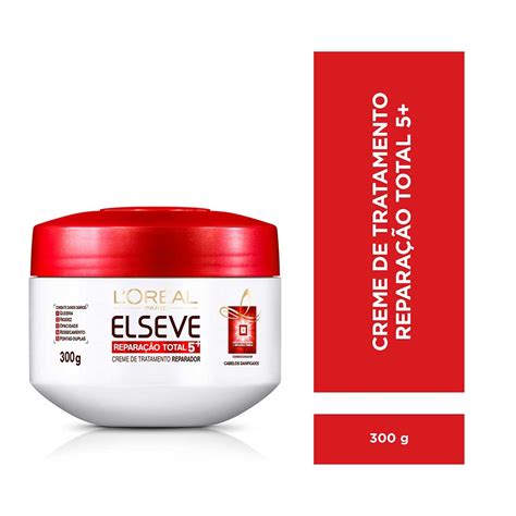 Creme De Tratamento Elseve Reparação Total 5 Com 300g Droga Raia