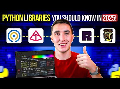 Free Video 5 Essential Python Libraries For Development In 2025 From