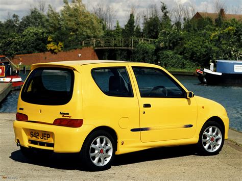 Fiat Seicento Sporting Abarth Uk Spec 19982001 Pictures 1600x1200