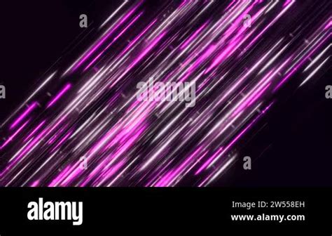 Futuristic Flow Of Shining Lines Animation Beautiful Cosmic Path Of