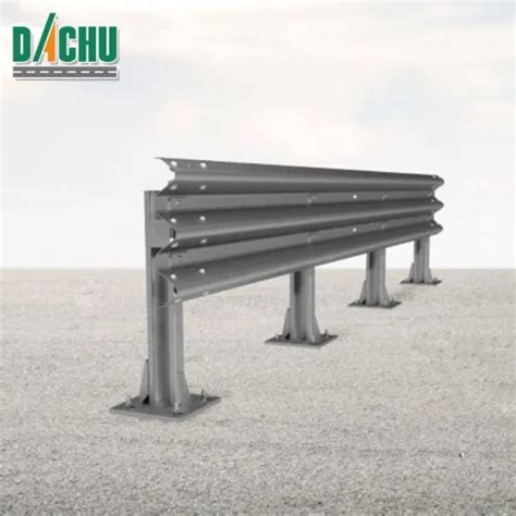 Galvanized Thrie Beam Crash Barrier