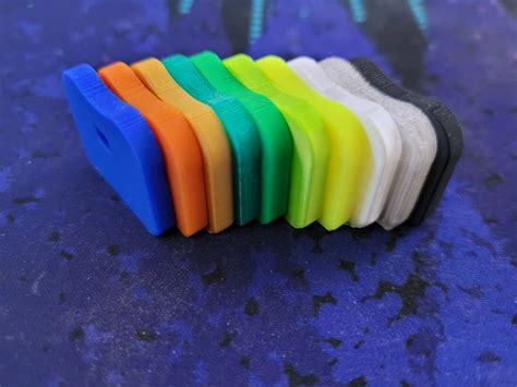 Free 3d File Color Coded Key Cap For Burg Type X Keys 🔑 ・design To Free 3d File Color Coded Key Cap For Burg Type X Keys 🔑 ・design To