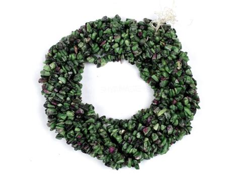 Ruby Zoisite Chips Beads Chip Beads Ruby Zoisite Ruby