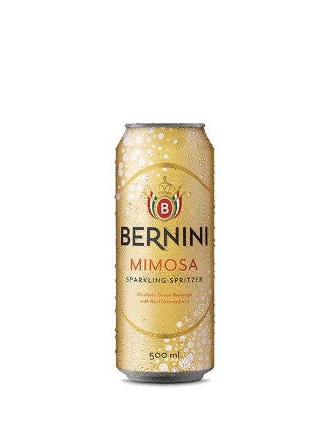 Bernini Sparkling Spritzer Mimosa Can 500ml Agrimark