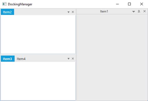 Mditdi Functionalities In Wpf Docking Control Syncfusion