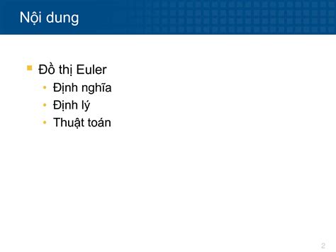 Solution 04 Graph Ly Thuyet Do Thi Chuong 4a Do Thi Euler Va Do Thi