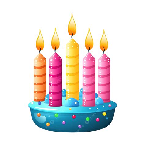 생일 촛불 클립 아트 생일 촛불 케이크 파티 Png 일러스트 및 이미지 에 대한 무료 다운로드 Pngtree