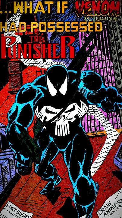 What If Venom Possessed The Punisher Comicstorian 🕷️💀 Shorts