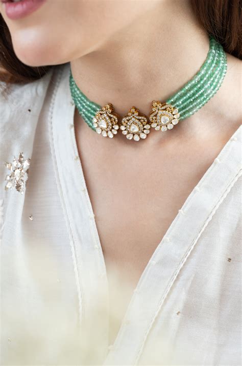Alessia Polki Choker Necklace Do Taara