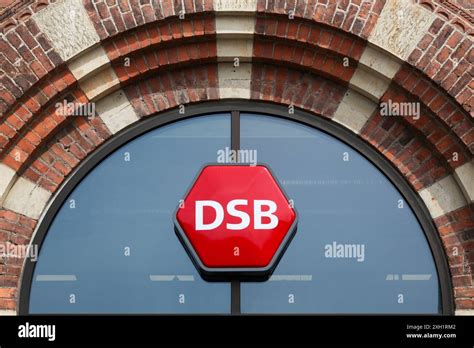 Copenhagen Denmark May 6 2023 Dsb Logo On The Central Station In Copenhagen Dsb Is The
