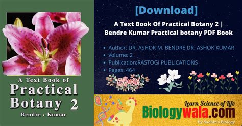 [download] A Text Book Of Practical Botany 2 Bendre Kumar Practical Botany Pdf Book