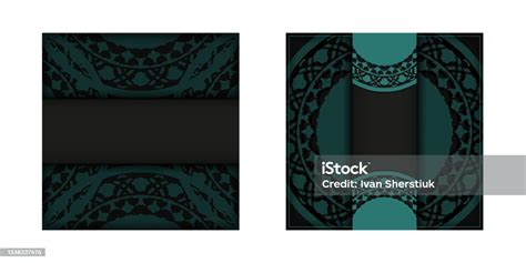 그리스 패턴의 블랙 럭셔리엽서 디자인 텍스트 및 추상 장식을 위한 장소가 있는 벡터 초대 카드 0명에 대한 스톡 벡터 아트 및 기타 이미지 Istock