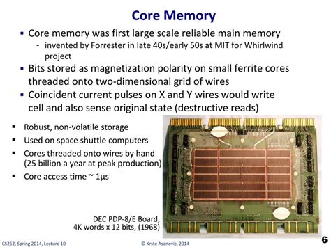 Ppt Cs252 Graduate Computer Architecture Spring 2014 Lecture 10