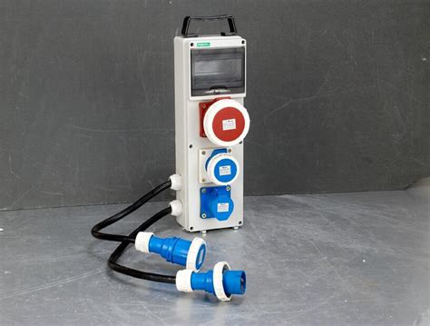 Customize Portable Waterproof Combined Socket Distribution Box IP44 Socket Box And Receptacle