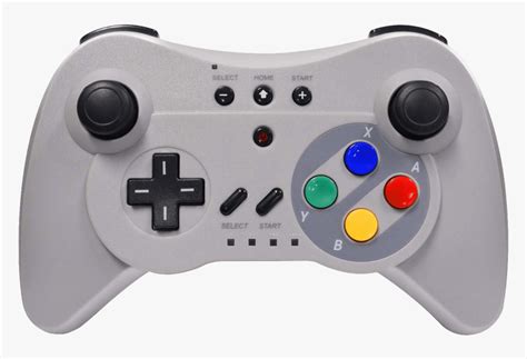 Nintendo Wii U Pro Controller Snes Vs Famicom Controller HD Png Download Kindpng