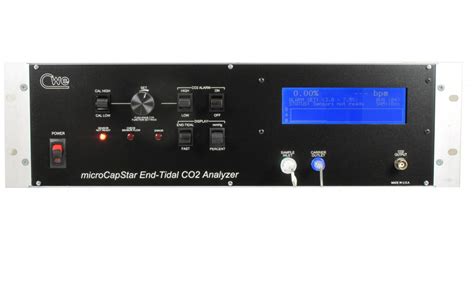 Microcapstar End Tidal Co2 Monitor For Mice Cwe Incorporated