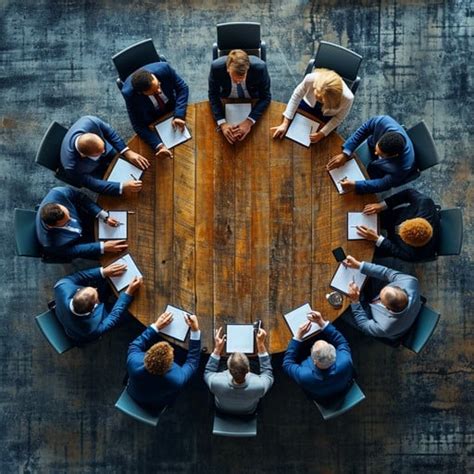 Free Corporate Roundtable Meeting Image Meeting Business Roundtable Download At Stockcake