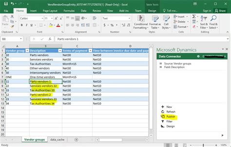 How To Import And Update Data To Excel Via Dynamics 365 Finance And Operations Forms Fatih