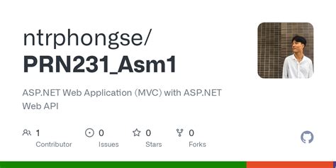 Github Ntrphongse Prn Asm Asp Net Web Application Mvc With Asp