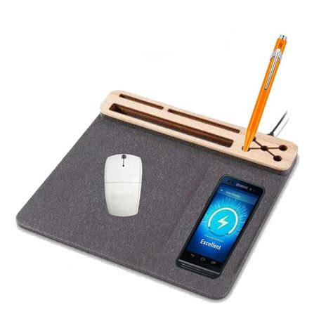 פד עכבר משולב מטען אלחוטי ארגוניות ומעמדים שולחניים טעינה אלחוטית פדים לעכבר ומשטחי עבודה