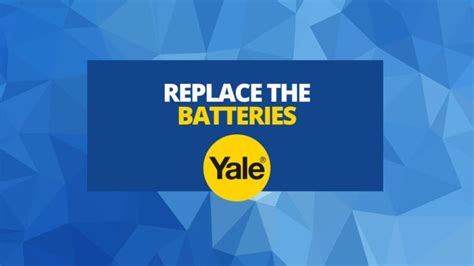How To Change The Batteries In A Yale Smart Lock