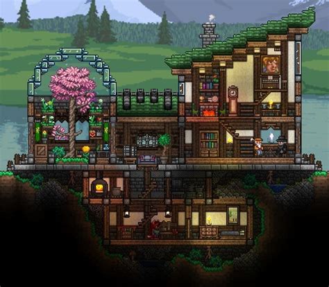 47 Ideias De Terraria Casas Npc Para Salvar Hoje Terraria Ideias