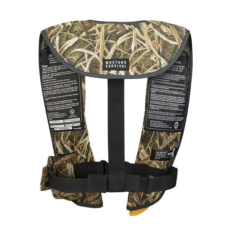 Mustang Mit 100 Convertible Inflatable Pfd Camo 180 Sails