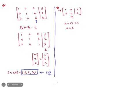 solved consider the following augmented matrices find the solutions