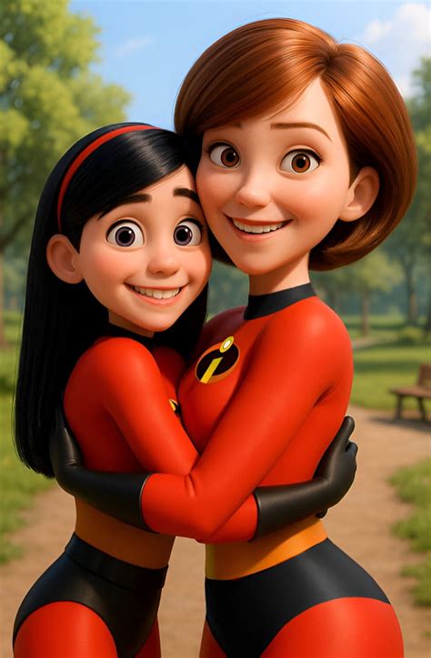 Dreamy Double The Parr Double The Power 💥💜 Violetparr Helenparr