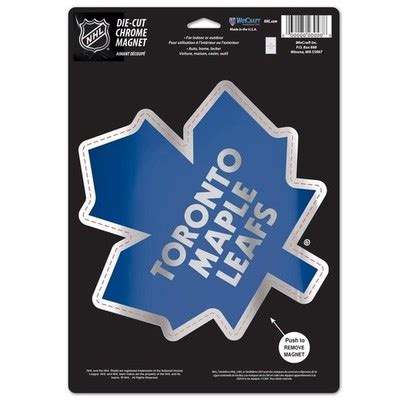 Toronto Maples Leafs 6 X 9 Auto Vinyl Decal New Nhl Car Truck