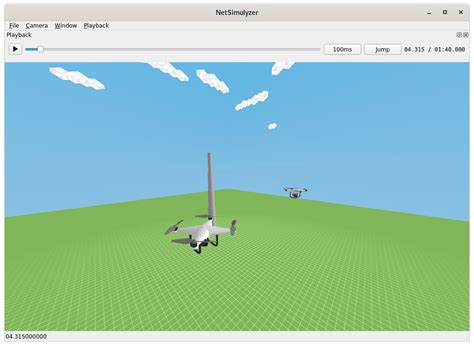 installing netsimulyzer for visualising iod sim fanet in 3d