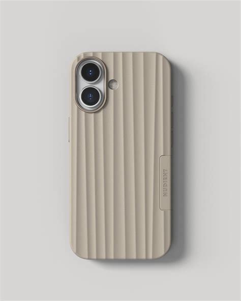 Bold Case Magsafe Linen Beige Iphone 17 Nudient