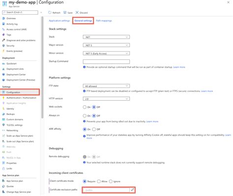 what to do given mtls with version 2 is not available in azure app service stack overflow