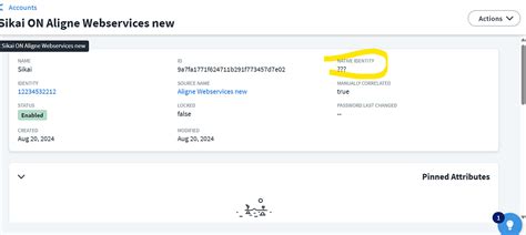 Native Identity Not Populated In Account After Create Account Isc