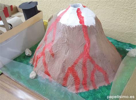 Cómo Hacer Un Volcán Casero Experimento Para Niños Papelisimo