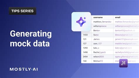Generating Mock Data Mostly Ai Tips Mostly Ai