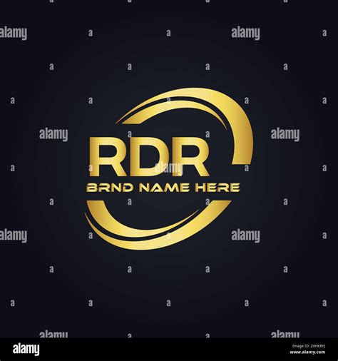 Rdr Logo R D R Design White Rdr Letter Rdr R D R Letter Logo Design